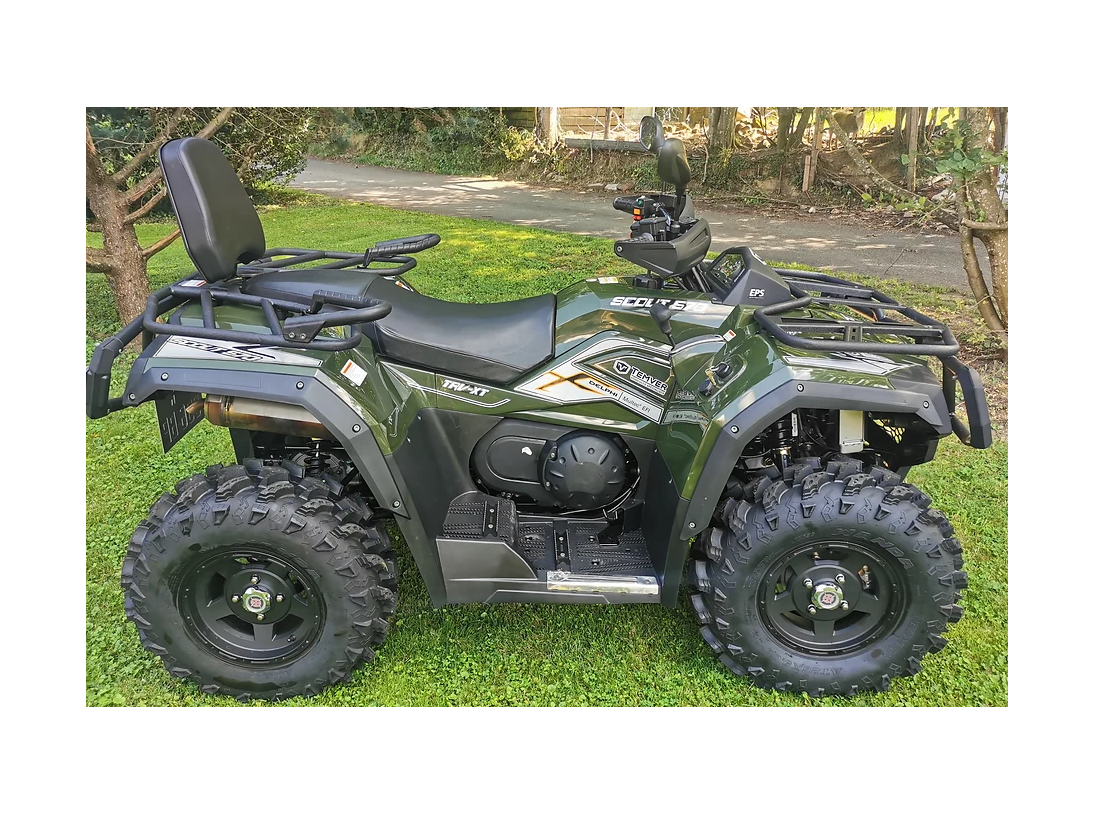 Découvrez le Quad HISUN 570 TRV-XT en vert: Puissance, Polyvalence et ...