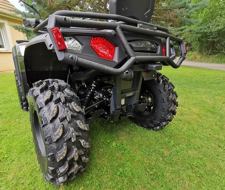 Découvrez le Quad HISUN 570 TRV-XT en vert: Puissance, Polyvalence et ...