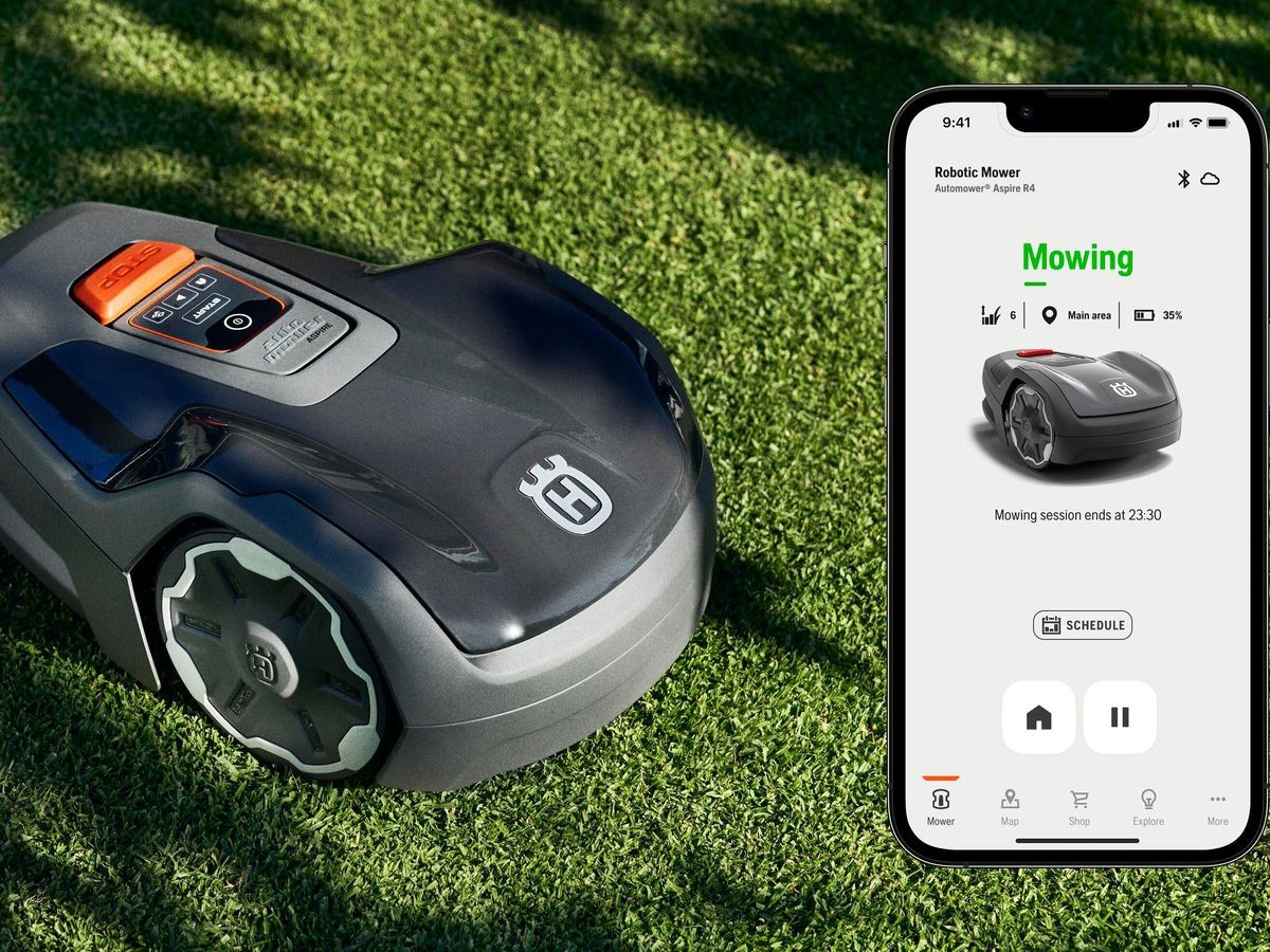 Robot tondeuse automower Aspire R4 Husqvarna